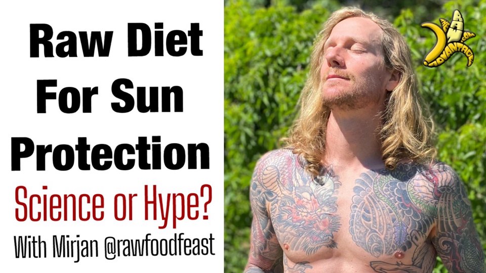 Raw Diet for Sun Protection: Science or Hype? With Mirjam @rawfoodfeast ...