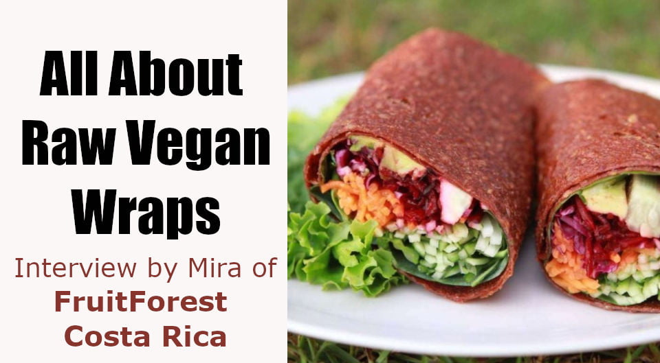 All About Raw Vegan Wraps Interview on FruitForest Costa Rica! - The ...